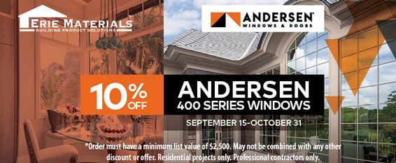 Andersen 400 Series Special | Erie Materials