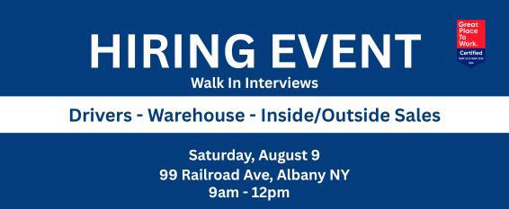 Hiring Event | Erie Materials